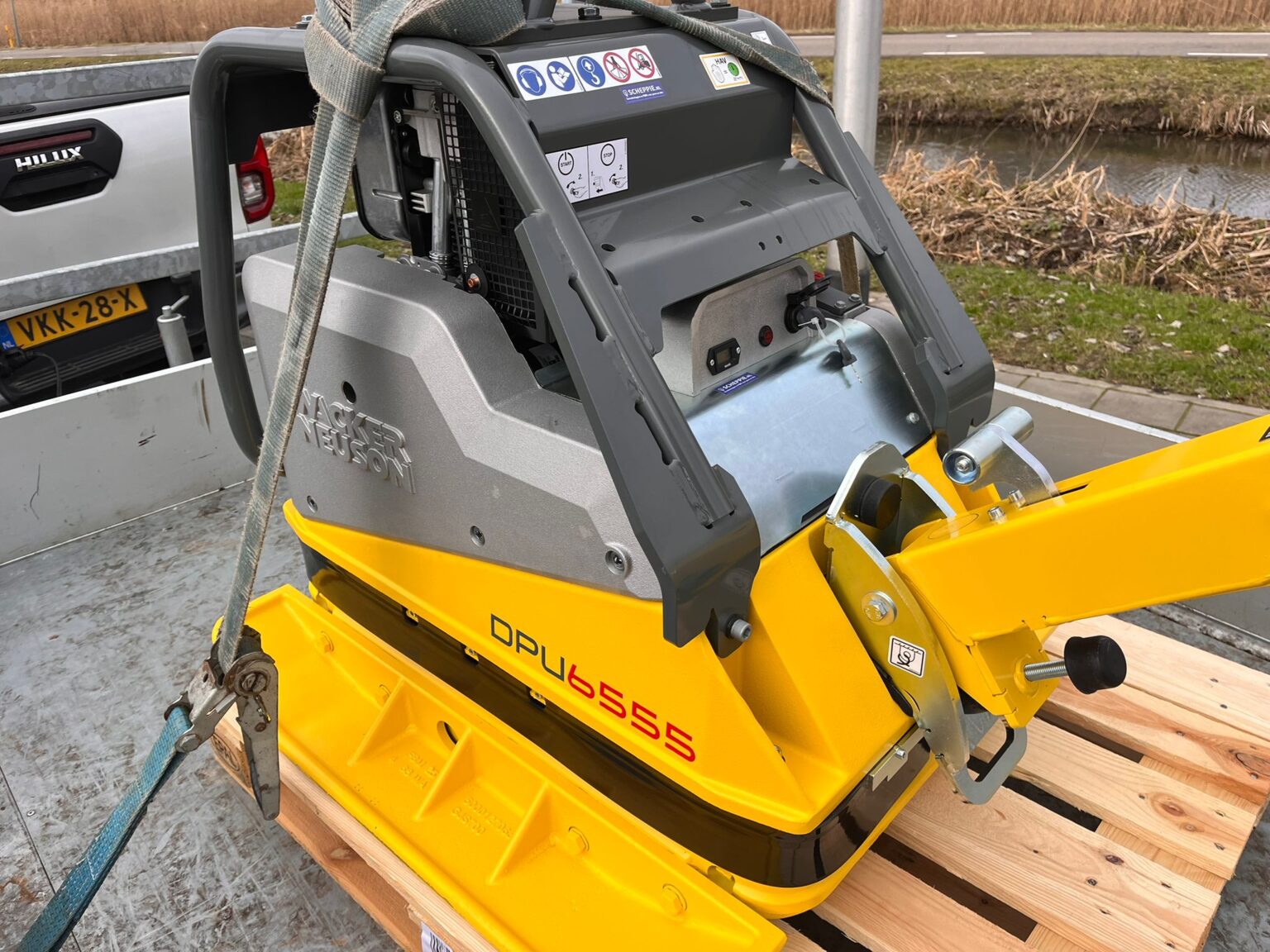 Wacker Neuson DPU 6555 HeHap Trilplaat 65 kN Diesel - Scheppie.nl